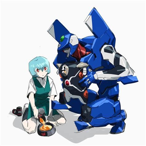 Ayanami Rei Neon Genesis Evangelion Drawn By Pipebomb