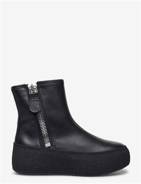 Nude Of Scandinavia Winter Flat Ankle Boots Boozt