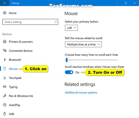 turn on or off scroll inactive windows in windows 10 tutorials