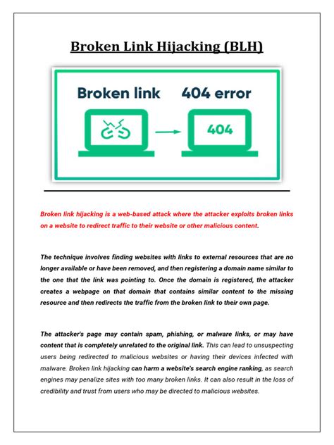 broken link hijacking blh pdf malware phishing