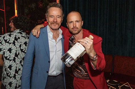 Bryan Cranston And Aaron Paul Dressed As Each Other