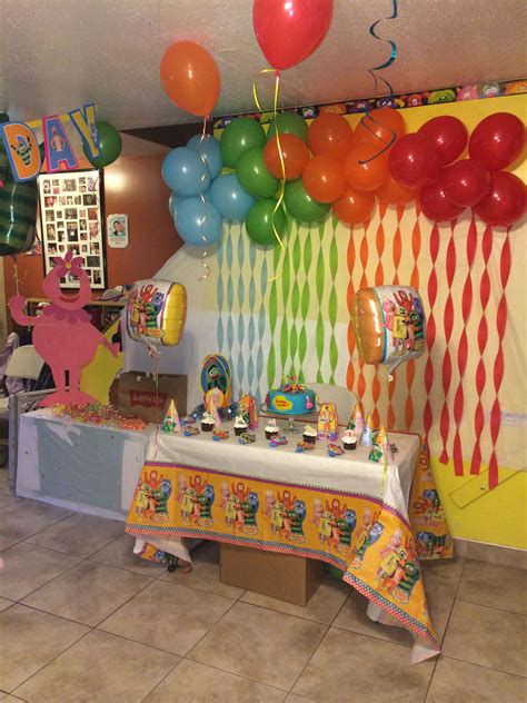 Yo Gabba Gabba Birthday Party Ideas Photo 17 Of 30 Artofit