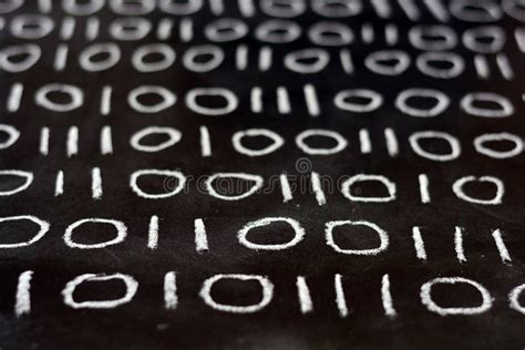 zeros and ones written on a blackboard stock image image of bokeh ceros 212238203