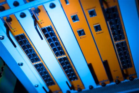Premium Photo Core Switch Technology In Network Room Place Premium Photo Core Switch Technology In Network Room Place