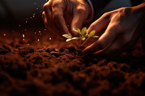 Premium Ai Image Checking Soil Quality For Smart Farming And Future