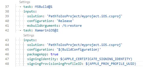 S Azure Pipelines Xamarinforms Ios Build Fails With Error