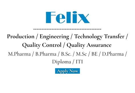 Felix Hiring For Multiple Positions