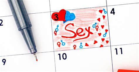 The Problem With Scheduled Sex That No One Talks About