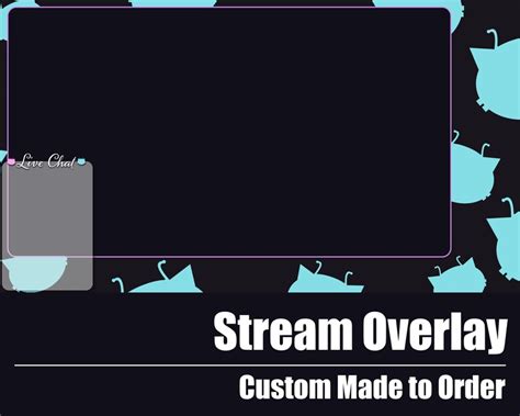 Custom Stream Overlay Etsy