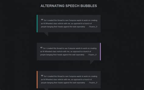 18 Css Speech Bubble Awesome Examples Onaircode