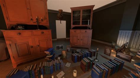 Living Room PBR Models FlippedNormals