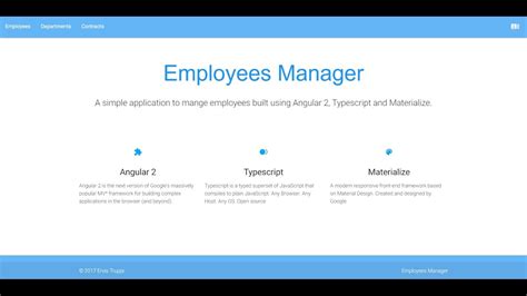 Angular 2 Crud With Webapi Application Demo Youtube