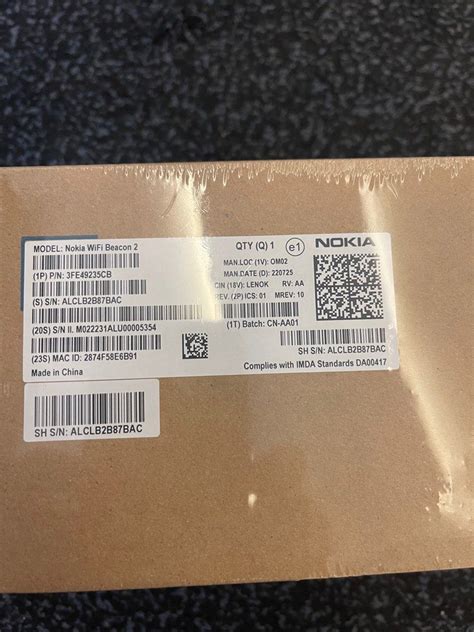 BNIB Nokia Gen 2 Mesh Router Computers Tech Parts Accessories Networking On Carousell