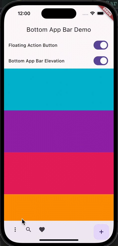 the clickable area of a button placed on bottomappbar is too narrow if