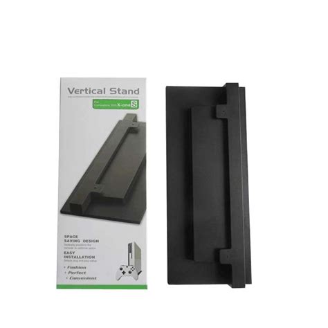 수직 스탠드 보호 브래킷 통풍구 크래들 보안 홀더 베이스 미끄럼 방지 피트 마운트 도크 Xboxone S 게임 콘솔용 공간