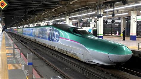 【magical Journey Shinkansen】e5系 幹セシu6編成 東北新幹線 はやぶさ109号 盛岡行 大宮出発【4k
