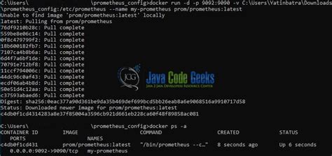 Spring Boot Application With Prometheus Java Code Geeks