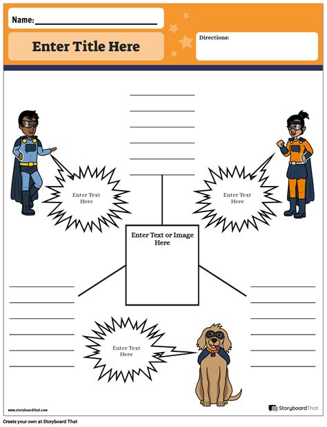 Spider Map Color Portrait 5 Storyboard Av No Examples