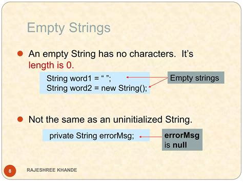 Java String Class Ppsx