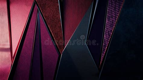 Captivating Design Featuring A Complex Arrangement Of Geometric Shapes Textures And Colors