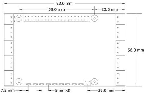 Sequent Microsystems 8 Thermocouples Daq 8 Layer Stackable Hat For