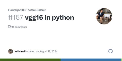 Vgg In Python Issue HarisIqbal PlotNeuralNet GitHub