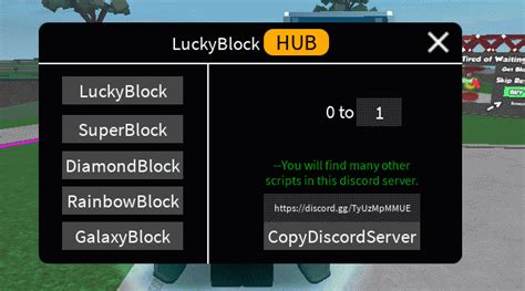 lucky blocks battlegrounds gui scripts rbxscript