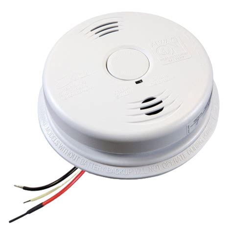 Kidde Code One Hardwired Smoke Detector With Ionization Sensor And 9 Volt Battery Backup