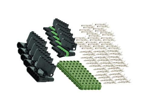 Delphi Aptiv Weather Pack Connectors 6 Circuit Twr Rec Kit