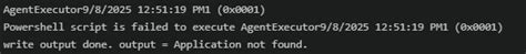 Powershell Script Is Failed To Execute File Parameter Does Not Exist