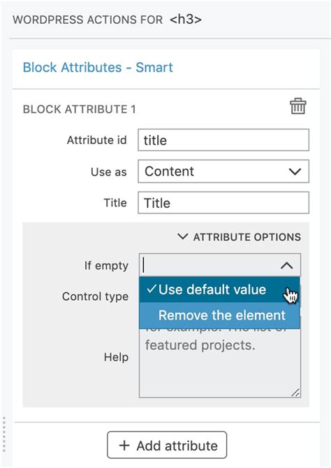 Adding Attributes And Controls Pinegrow Web Editor