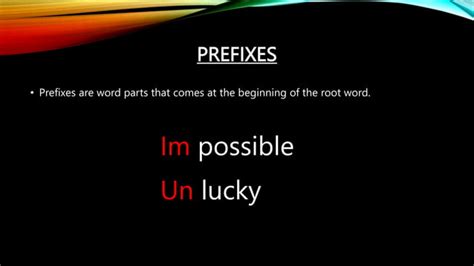 Prefix Suffix Through Rule Of Adding Ed Pptx