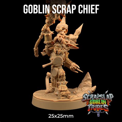 Goblin Scrap Chief 3d Print Model Download Free