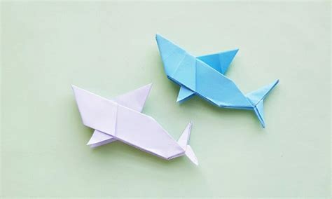 Shark Origami Shark Origami Wall Art The Sweetwater Co