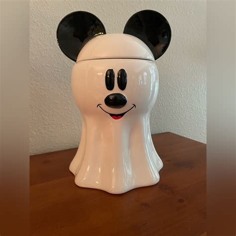 Kitchen Disney Mickey Mouse Ghost Cookie Jar Poshmark