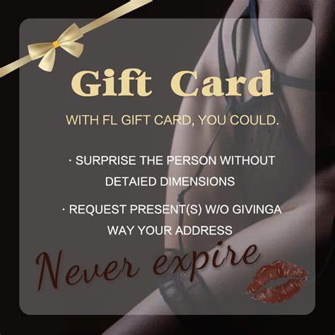 Gift Card Fantasylover Sexy Products