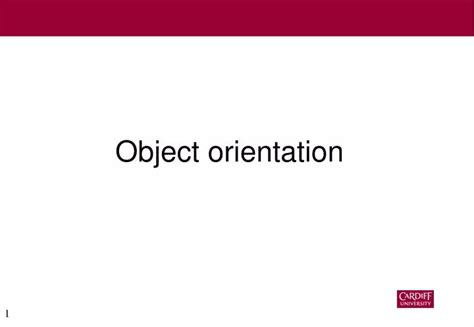 PPT Object Orientation PowerPoint Presentation Free Download ID