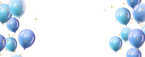 파란 풍선과 금 색종이 배경 축하 생일 배너 템플릿 벡터 일러스트 레이 션 파란색에 대한 스톡 벡터 아트 및 기타 이미지 파란색 풍선 생일 Istock