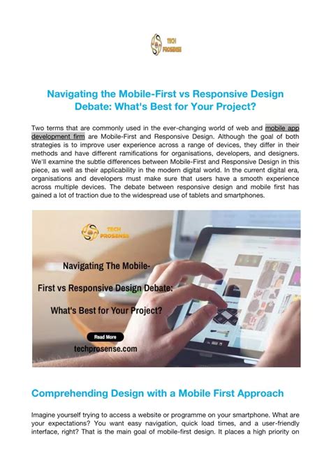 Ppt Navigating The Mobile First Vs Responsive Design Debate