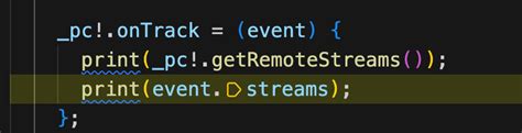 IOS Pc GetRemoteStreams Returns Incorrect Number Of Video Tracks Issue Flutter