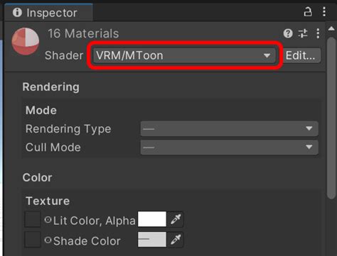 Unityで取り込んだVroidキャラをアニメ調にする 人生は読めないブログ