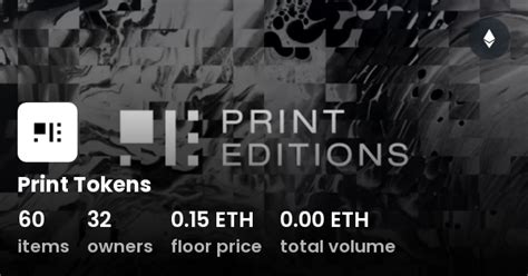 Print Tokens Collection Opensea