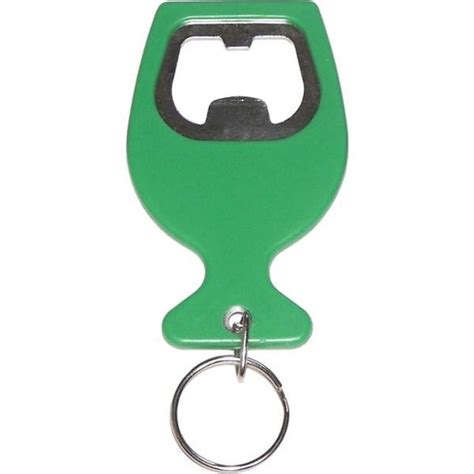 Custom Wine Glass Shape Bottle Opener Keychains Keychains Bottle
