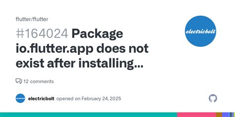 Package Ioflutterapp Does Not Exist After Installing Flutter 3290
