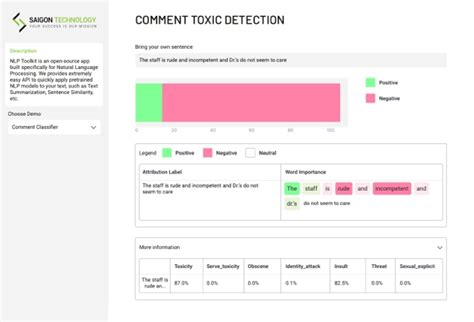 Natural Language Processing Toolkit Saigon Technology