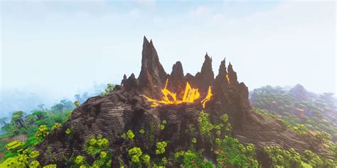 Minecraft Volcano Biome