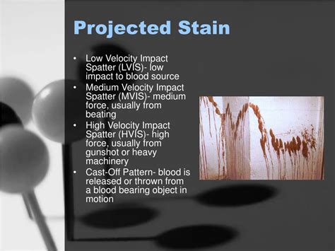 Ppt Blood Stain Patterns Powerpoint Presentation Free Download Id