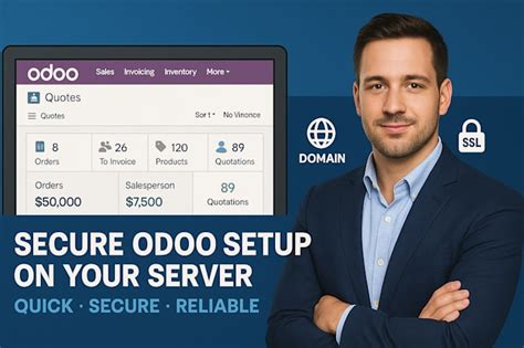 Setup And Install Odoo On A Server With Domain And Ssl By