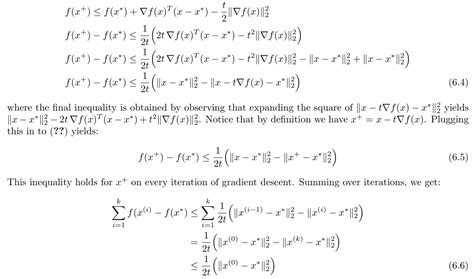 Proof Explanation Does This Lecture Note Contain An Incorrect Inequality About Convergence Of