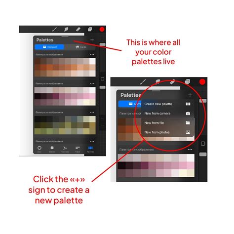 How To Make Color Palette In Procreate Brush Galaxy